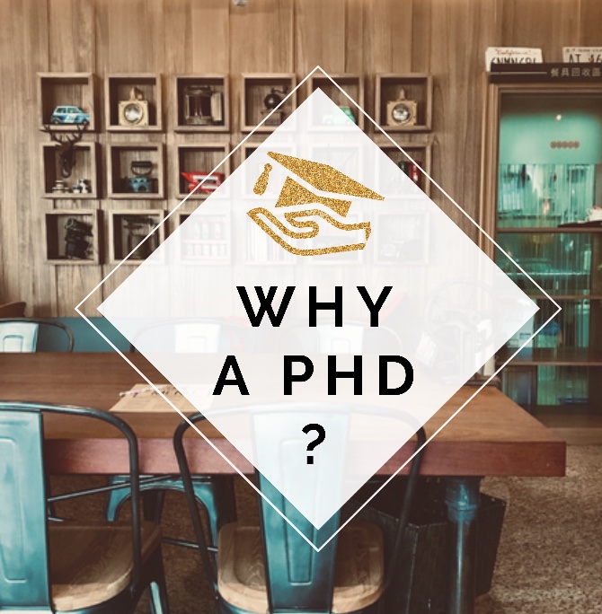 WHY A PHD 為什麼需要一個博士學位 – Claire H.